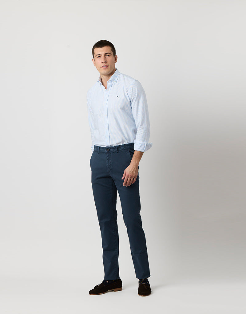 Pantalón sport estructura azul marino – Bowler Hat